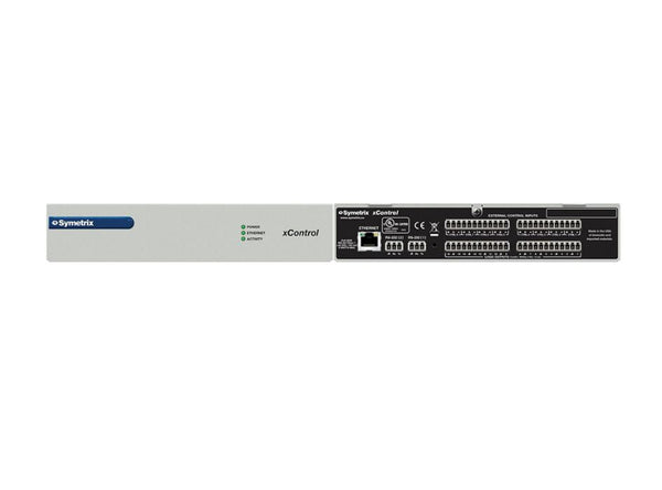Symetrix xControl Control endpoint with 8 GP inputs, 16 GP outputs, 2
