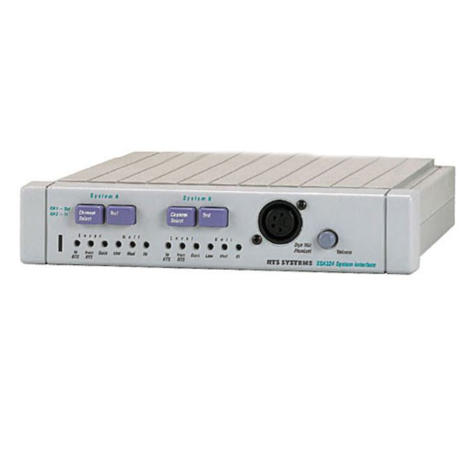Telex RTS SSA324 2 Channel, 2 Wire to 4 Wire Intercom System Interface