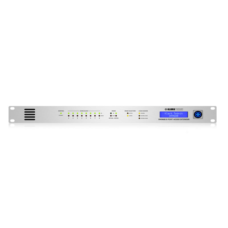 KLARKTEKNIK DN9680-UL 8 Port AES50 Extender and Multiplexer with up to