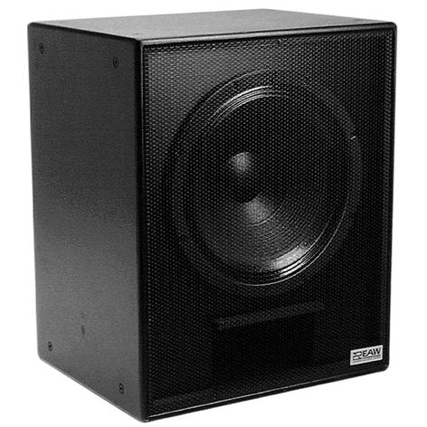 EAW SB180zP, SB Series Subwoofer, Compact Subwoofer with Mount (Black)