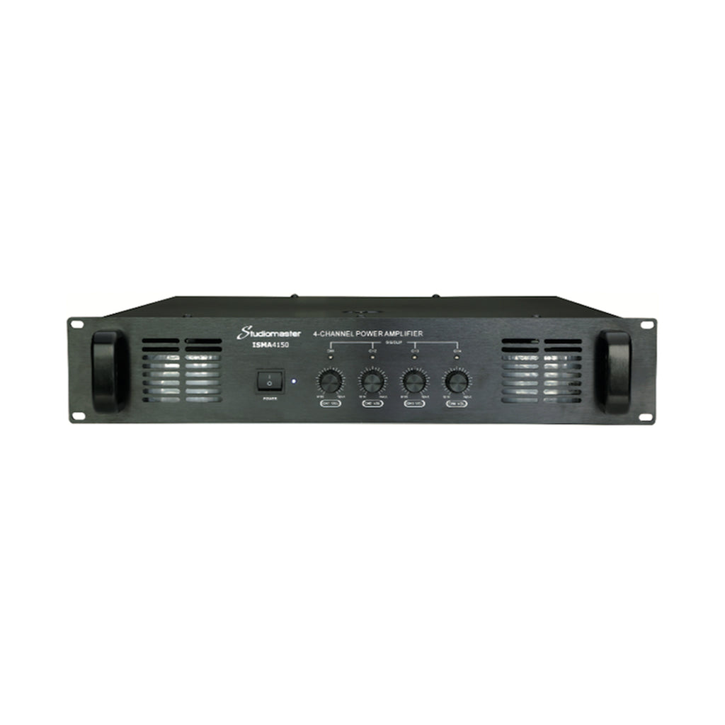 Studiomaster ISA4150, 4x150W 100V LINE POWER AMPLIFIER