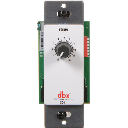 DBX ZC 1 Wall Mounted, Programmable Zone Controller ZC-1