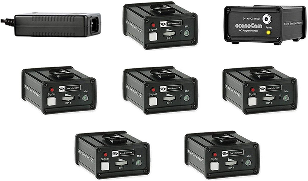 Pro Intercom EC6 econoCom 6 Beltpack System