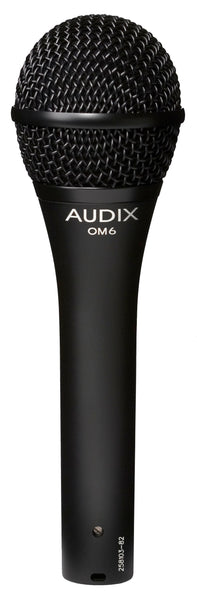 Audix OM6 Concert Level, Professional Vocal Microphone with Very Wide