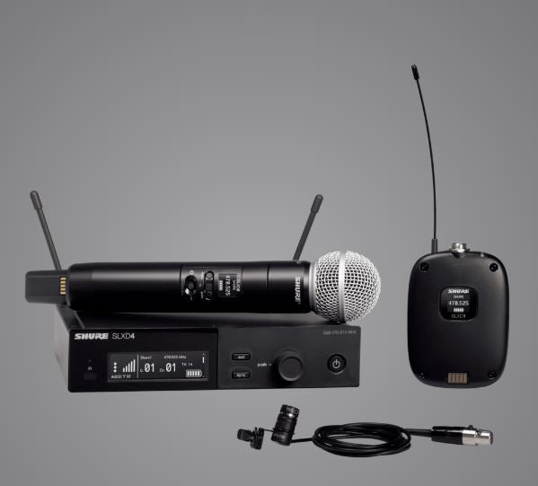 Shure SLXD124/85, Complete Combo Digital Wireless