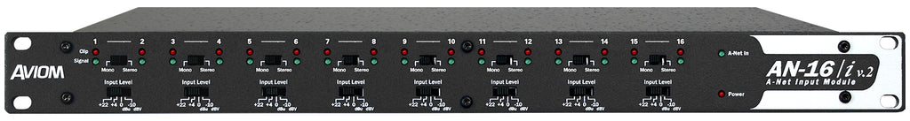 Aviom AN-16/i v.2 16-Channel Line-Level Input Module