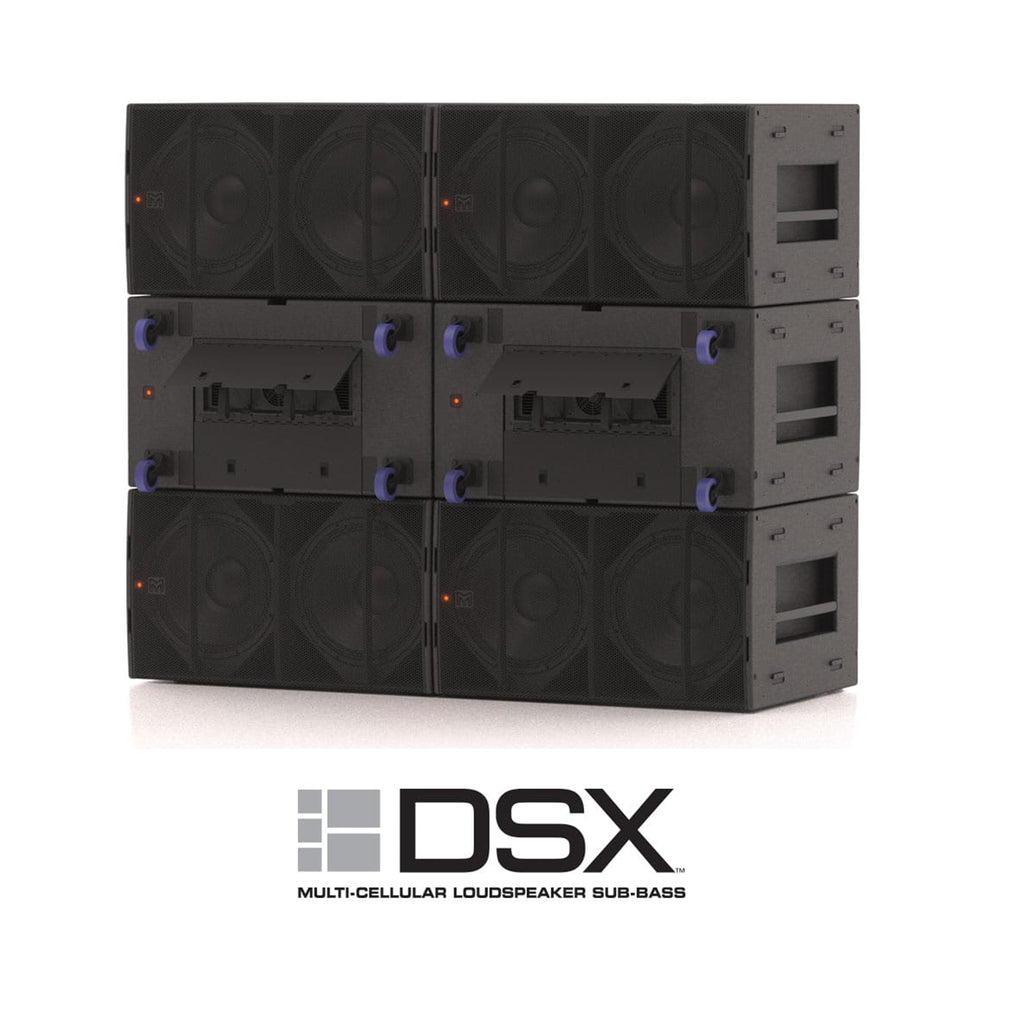 Martin Audio DSX / DSXF, High output 2x18" Subwoofer Ground Version an