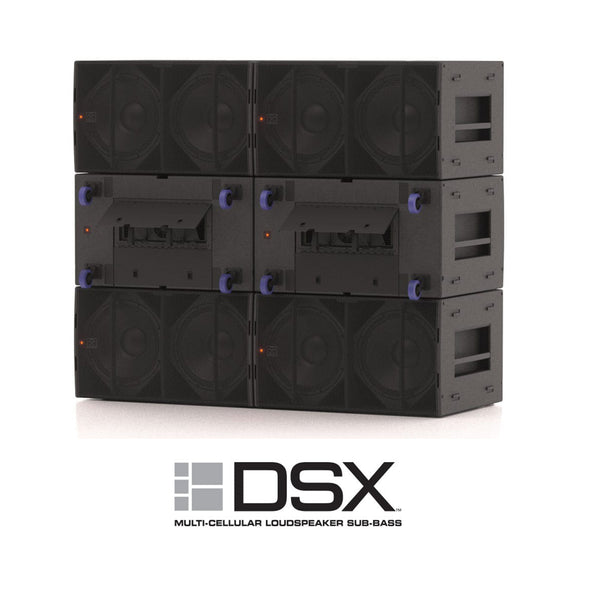 Martin Audio DSX / DSXF, High output 2x18" Subwoofer Ground Version an