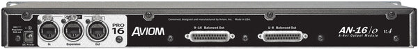 Aviom AN-16/o v.4 16-Channel Mic- and Line-Level Output Module