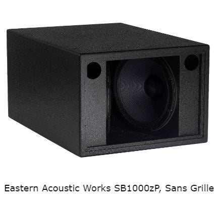 EAW SB1000zP, SB Series Subwoofer, Vented Dual 18" Sub Bass Cones in a