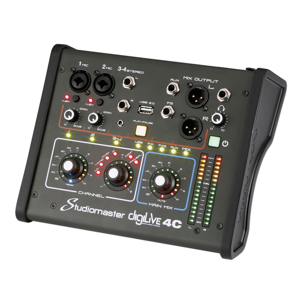 Studiomaster DigiLive 4C, 4 Channel Digital Console