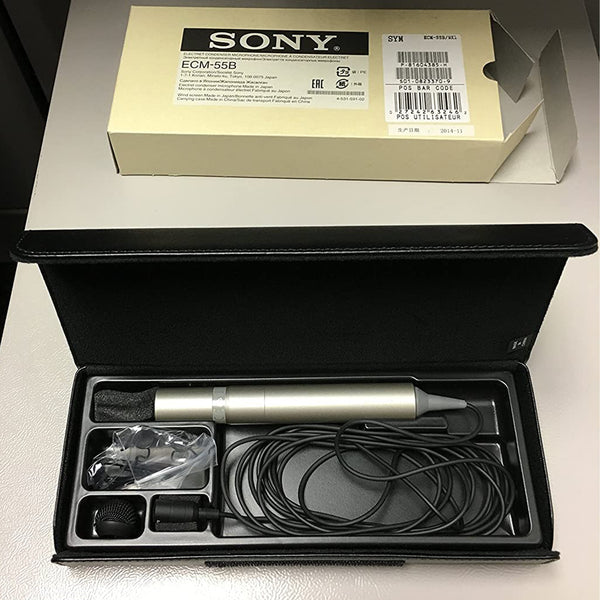 Sony Professional ECM-55B, Omni-directional lavalier Electret condense