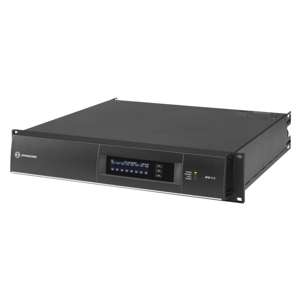 Dynacord IPX20:4, 4 x 5000 w multi‑channel installation DSP class‑d am