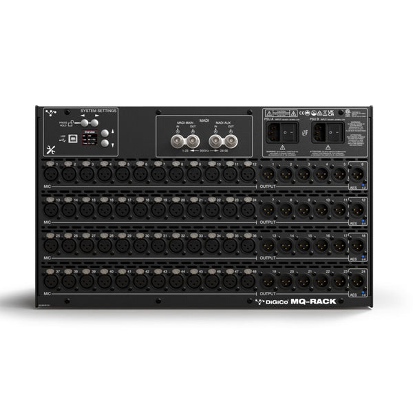 DiGiCo MQ-Rack Compact. Reliable. MADI