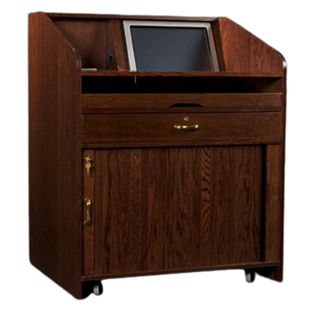 HSA RollTop USAVID44 Unified System for Audio/Video Integration Desk