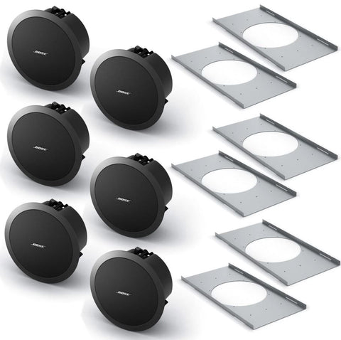 Bose FreeSpace DS 40F Contractor 6-Pack Speakers and Brackets, Ceiling