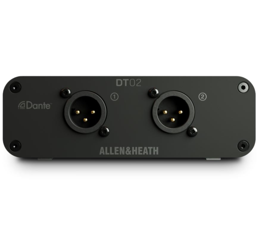 Allen & Heath AH-DT-02-M 2out Dante Output Expander with XLR, PoE or D