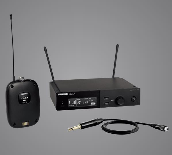 Shure SLXD14, Single Channel Digital Body Pack System,