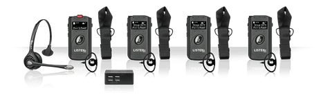 Listen Technologies LKS-1-A1 ListenTALK Base-4 System