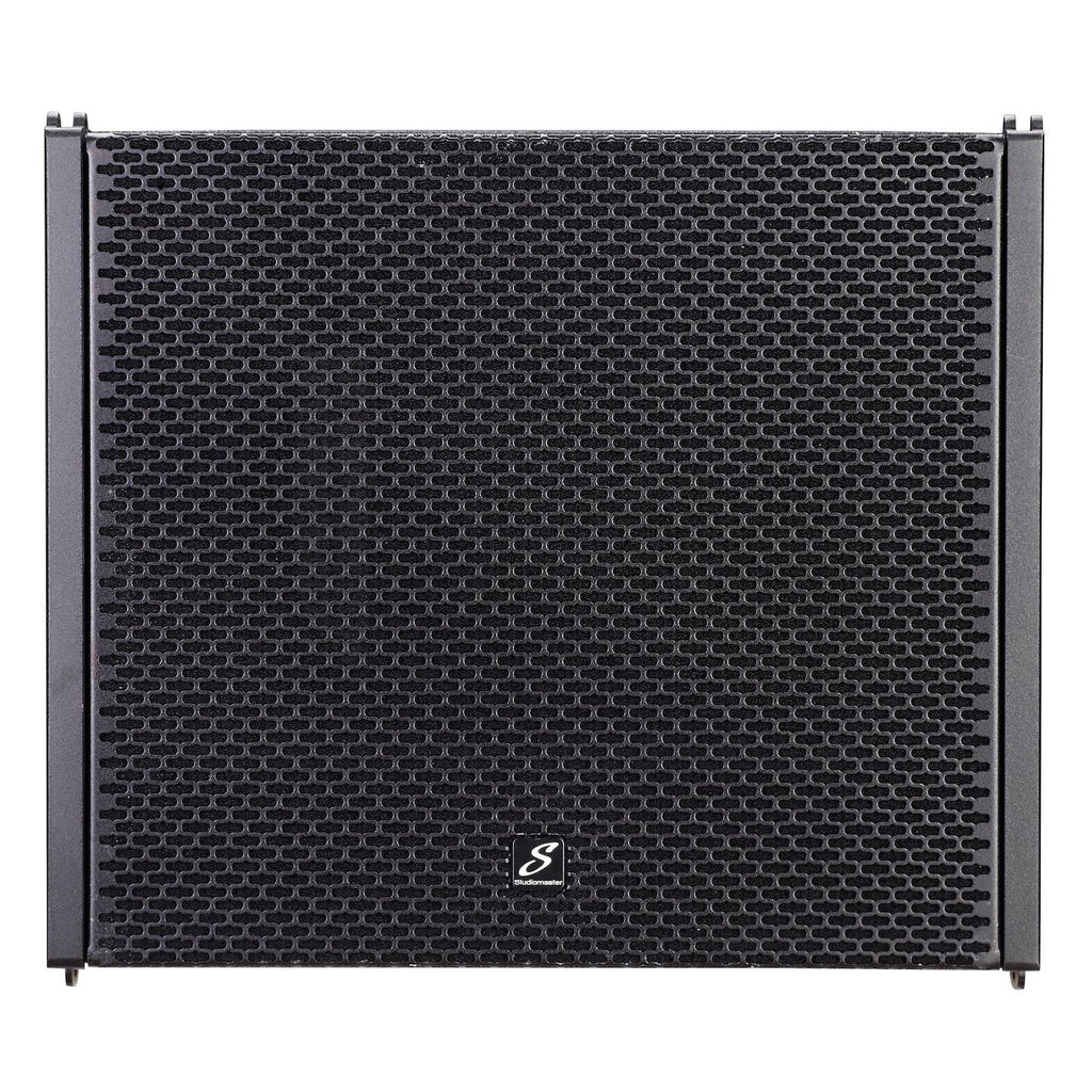 Studiomaster V5SA, 2x10" Active Sub Line Array Enclosure (Black)