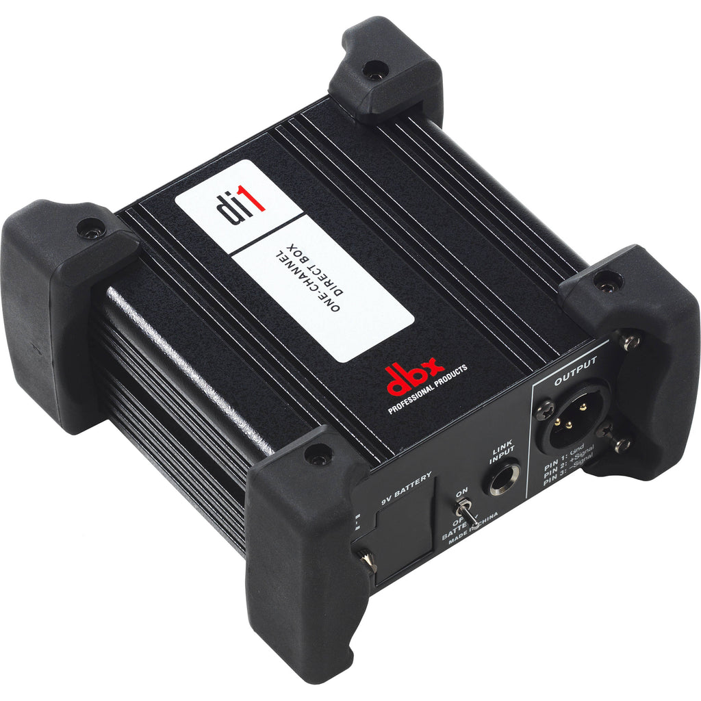 DBX Active direct box ensures audio signals reach their destination in