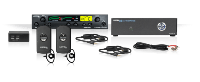 Listen Technologies LCS-120-01 / LCS-120-01-D Wi-Fi/RF Base System