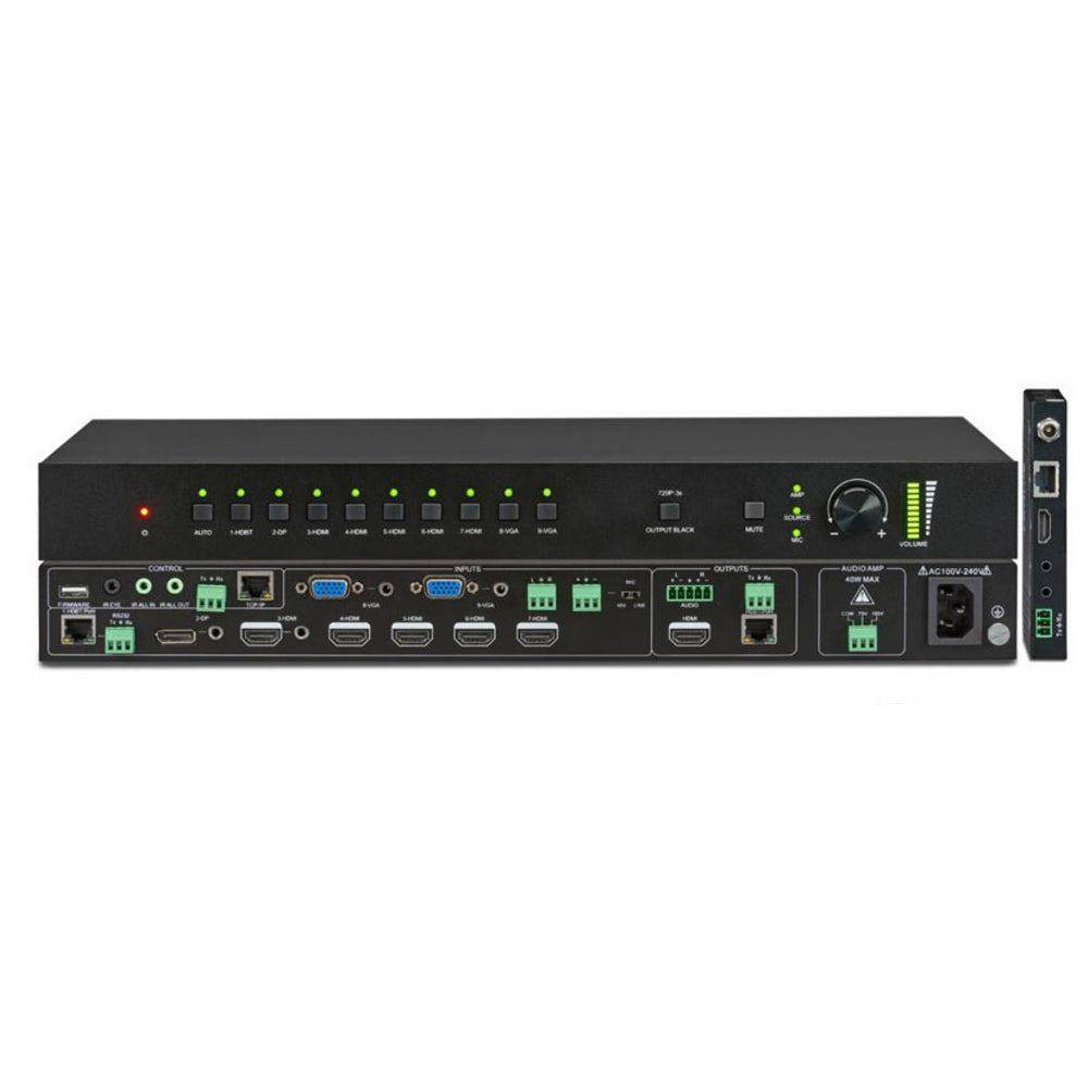 KANEX PRO SW-HDSC914K 9 Input Scaler Switcher with 4K HDBaseT Input Ou